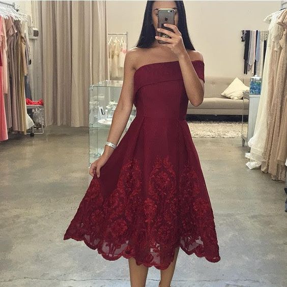 Sexy Short Prom Dress, Asymmetric Neck Prom Dress, One Shoulder Prom ...